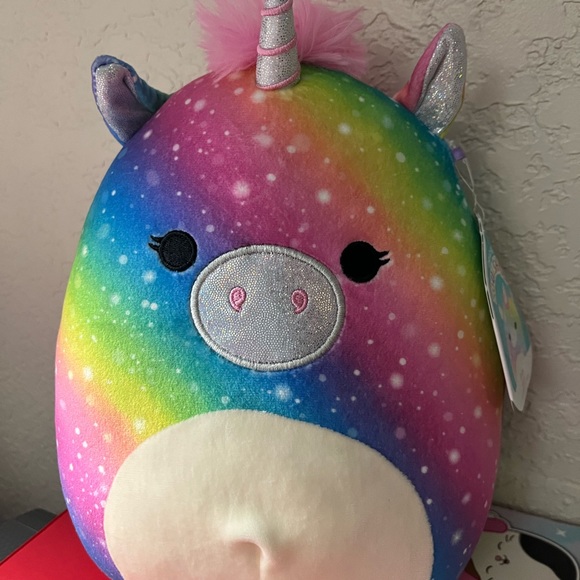 Squishmallows | Toys | Prim The Rainbow Unicorn 8 Squishmallow | Poshmark